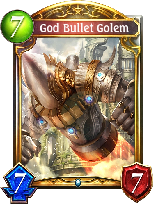 God Bullet Golem | Shadowverse Wiki | Fandom