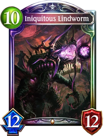 Iniquitous Lindworm | Shadowverse Wiki | Fandom