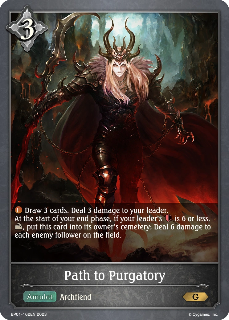 Path to Purgatory/Shadowverse: Evolve | Shadowverse Wiki | Fandom