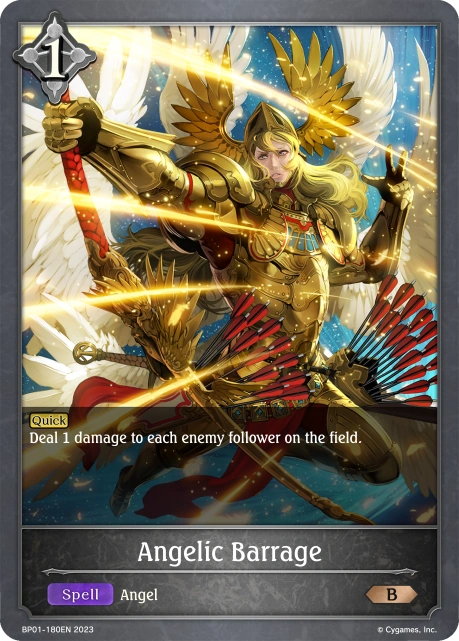 Angelic Barrage/Shadowverse: Evolve | Shadowverse Wiki | Fandom