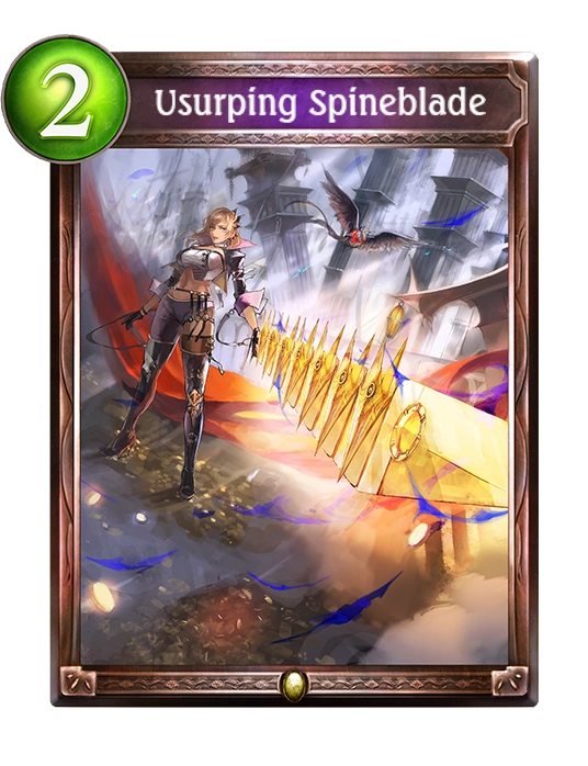 Usurping Spineblade | Shadowverse Wiki | Fandom