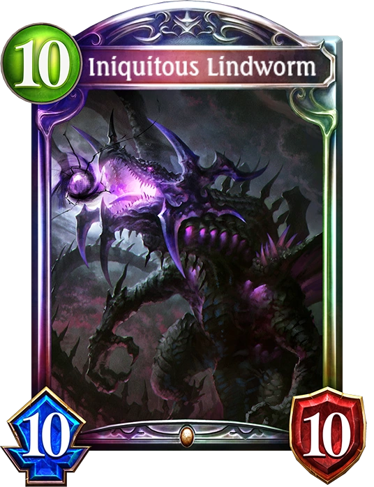 Iniquitous Lindworm | Shadowverse Wiki | Fandom