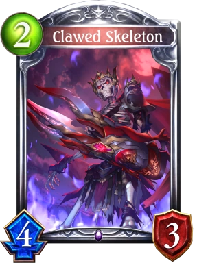 Clawed Skeleton | Shadowverse Wiki | Fandom