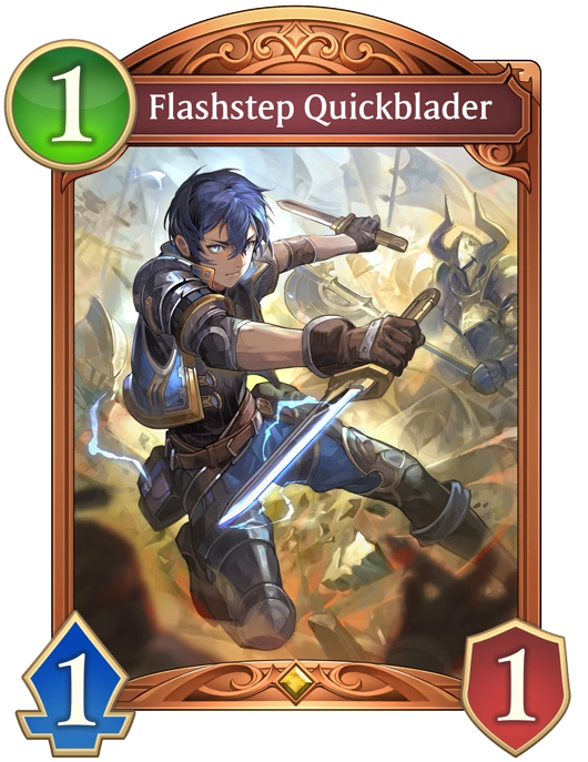 Flashstep Quickblader | Shadowverse Wiki | Fandom