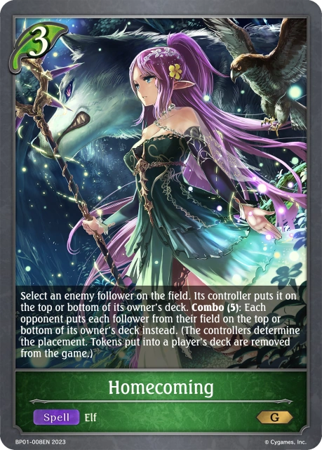 Homecoming/Shadowverse: Evolve | Shadowverse Wiki | Fandom