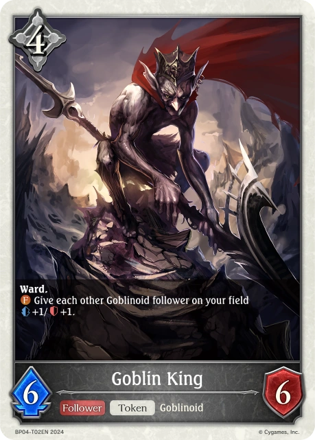 Goblin King/Shadowverse: Evolve | Shadowverse Wiki | Fandom