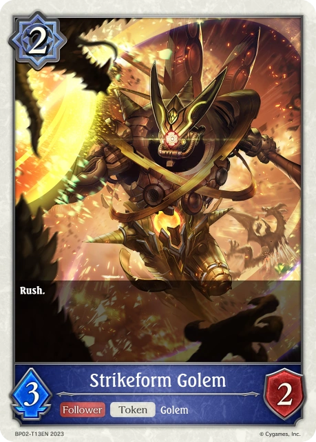 Strikeform Golem/Shadowverse: Evolve | Shadowverse Wiki | Fandom