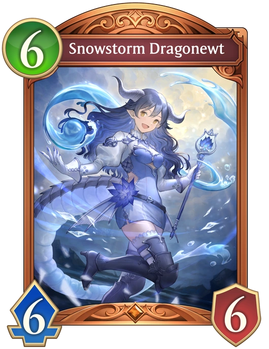 Snowstorm Dragonewt | Shadowverse Wiki | Fandom