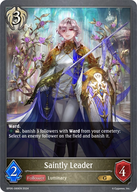 Saintly Leader/Shadowverse: Evolve | Shadowverse Wiki | Fandom