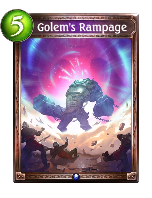 Golem's Rampage | Shadowverse Wiki | Fandom