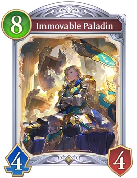Immovable Paladin | Shadowverse Wiki | Fandom