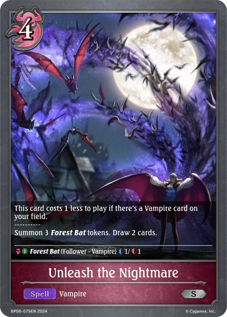 Unleash the Nightmare/Shadowverse: Evolve | Shadowverse Wiki | Fandom