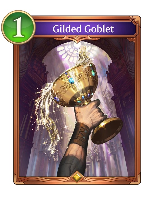 Gilded Goblet/Shadowverse: Worlds Beyond | Shadowverse Wiki | Fandom