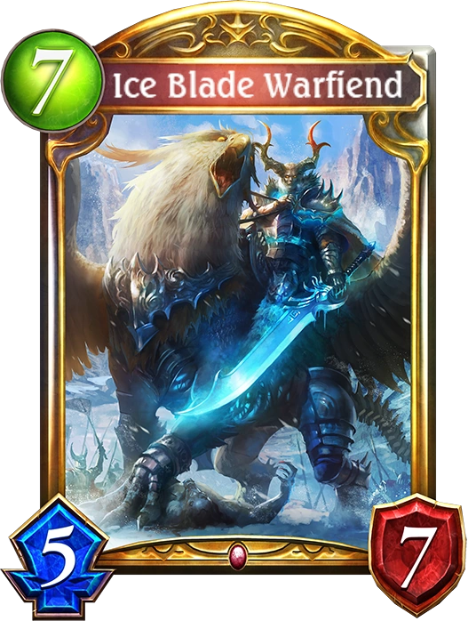 Ice Blade Warfiend | Shadowverse Wiki | Fandom