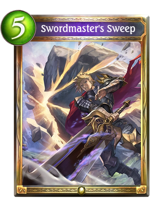Swordmaster's Sweep | Shadowverse Wiki | Fandom
