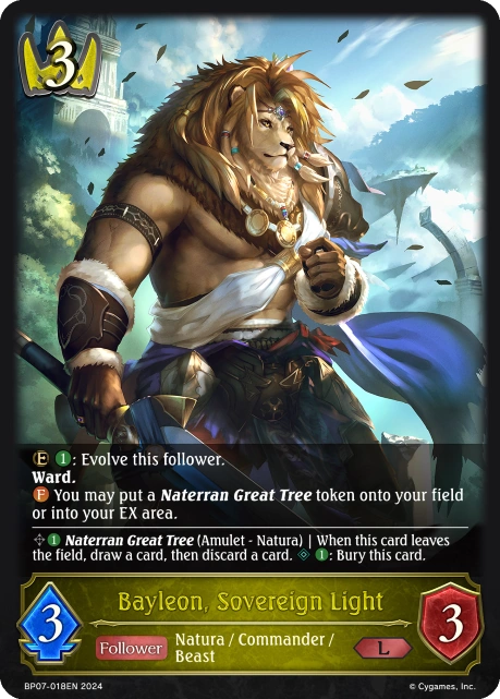 Bayleon, Sovereign Light/Shadowverse: Evolve | Shadowverse Wiki | Fandom
