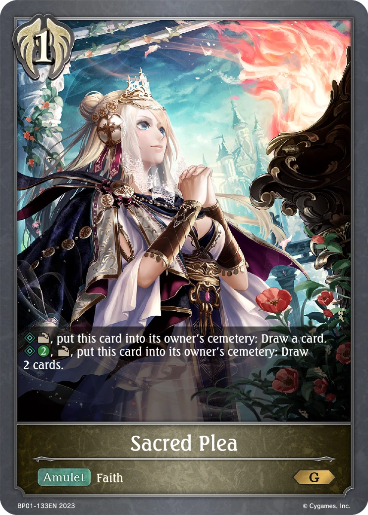 Sacred Plea/Shadowverse: Evolve | Shadowverse Wiki | Fandom
