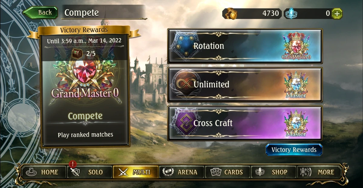 Ranked Match | Shadowverse Wiki | Fandom