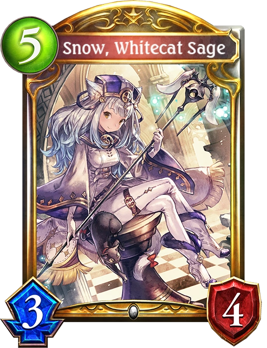 Snow, Whitecat Sage | Shadowverse Wiki | Fandom