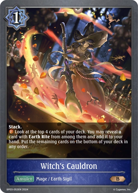 Witch's Cauldron/Shadowverse: Evolve | Shadowverse Wiki | Fandom