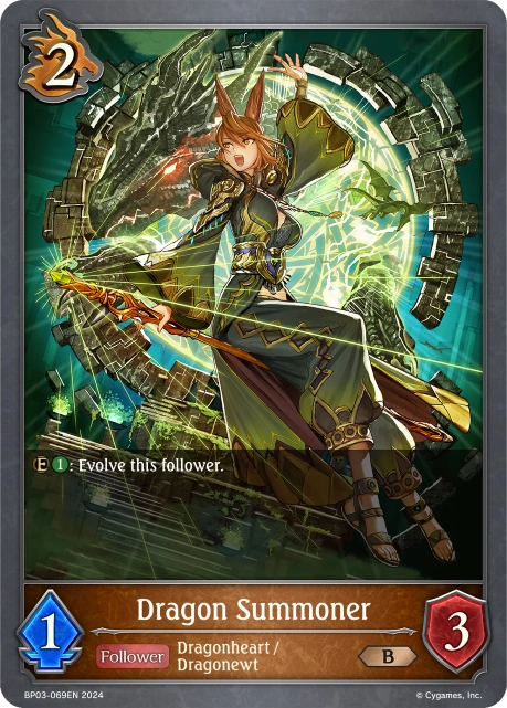 Dragon Summoner/Shadowverse: Evolve | Shadowverse Wiki | Fandom