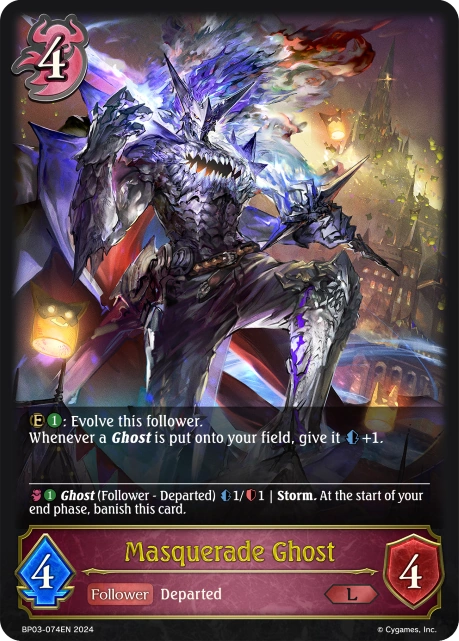 Masquerade Ghost/Shadowverse: Evolve | Shadowverse Wiki | Fandom