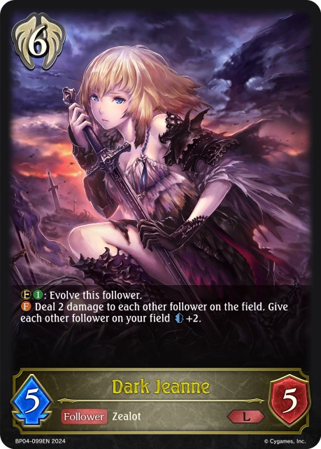 Dark Jeanne/Shadowverse: Evolve | Shadowverse Wiki | Fandom