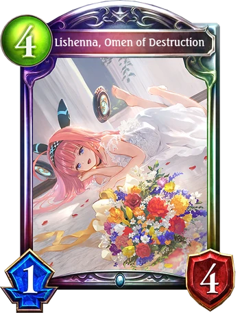 Lishenna, Omen of Destruction | Shadowverse Wiki | Fandom