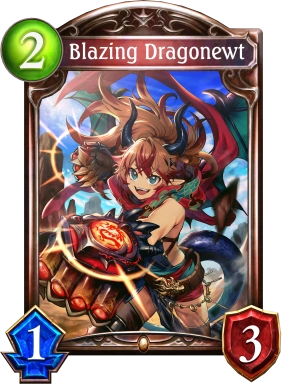 Blazing Dragonewt | Shadowverse Wiki | Fandom