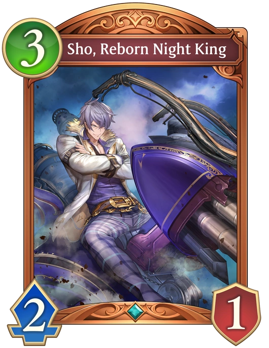 Sho, Reborn Night King | Shadowverse Wiki | Fandom
