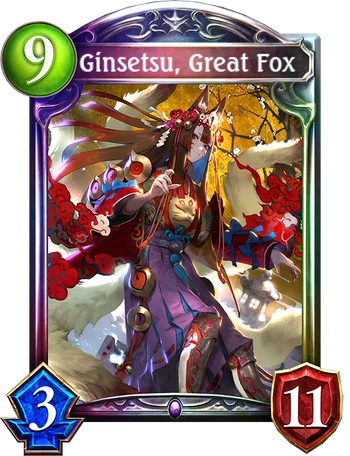 Ginsetsu, Great Fox | Shadowverse Wiki | Fandom