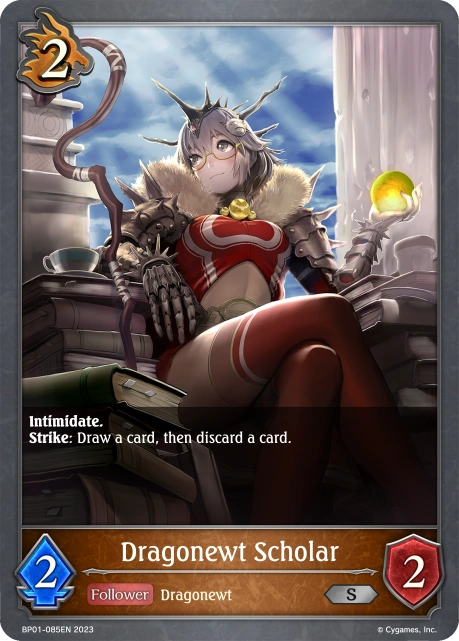 Dragonewt Scholar/Shadowverse: Evolve | Shadowverse Wiki | Fandom