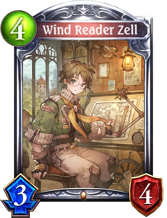 Wind Reader Zell | Shadowverse Wiki | Fandom
