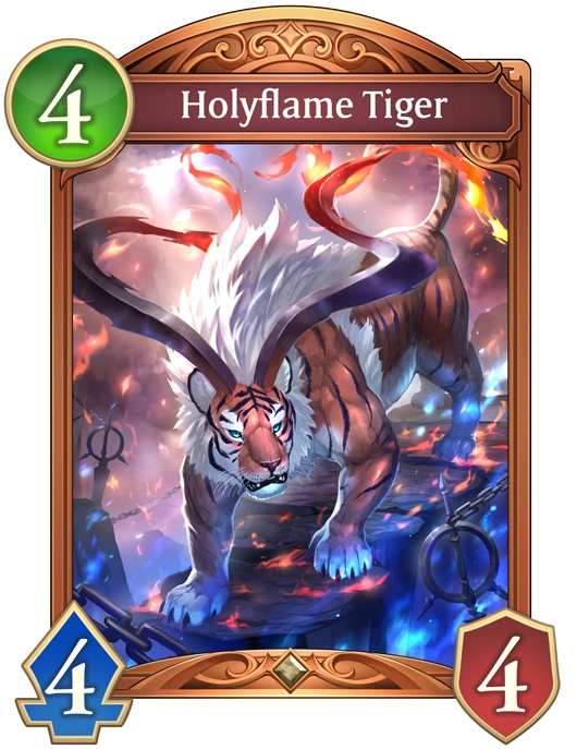 Holyflame Tiger/Shadowverse: Worlds Beyond | Shadowverse Wiki | Fandom