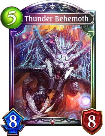 Thunder Behemoth | Shadowverse Wiki | Fandom