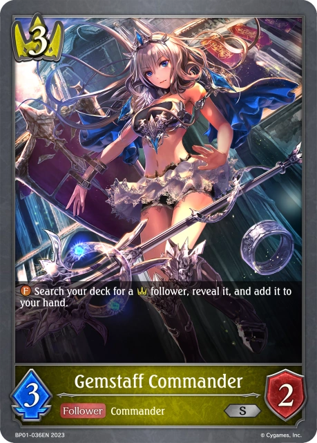 Gemstaff Commander/Shadowverse: Evolve | Shadowverse Wiki | Fandom