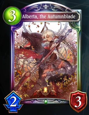 Alberta, the Autumnblade | Shadowverse Wiki | Fandom