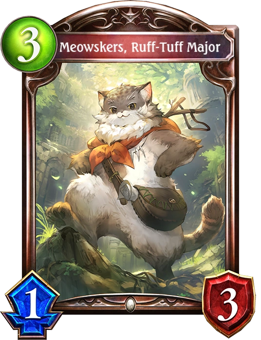 Meowskers, Ruff-Tuff Major | Shadowverse Wiki | Fandom