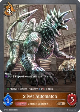 Silver Automaton/Shadowverse: Evolve | Shadowverse Wiki | Fandom