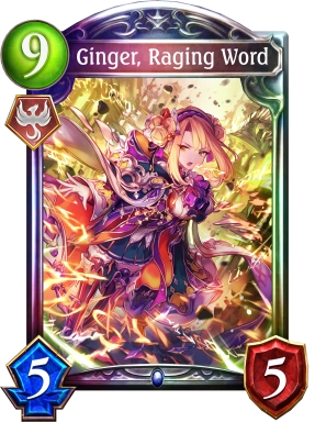 Ginger, Raging Word | Shadowverse Wiki | Fandom