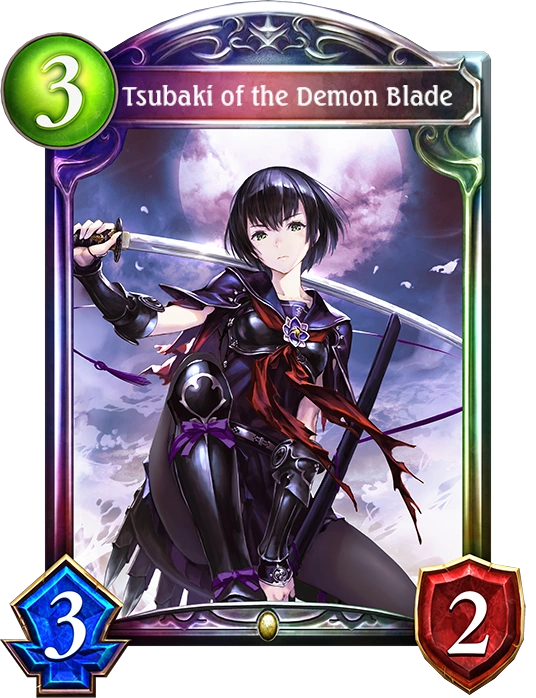 Tsubaki of the Demon Blade | Shadowverse Wiki | Fandom
