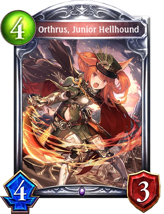 Orthrus, Junior Hellhound | Shadowverse Wiki | Fandom