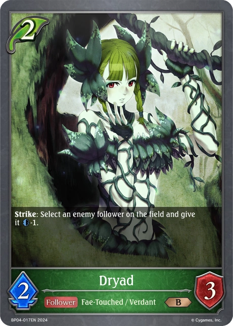 Dryad/Shadowverse: Evolve | Shadowverse Wiki | Fandom
