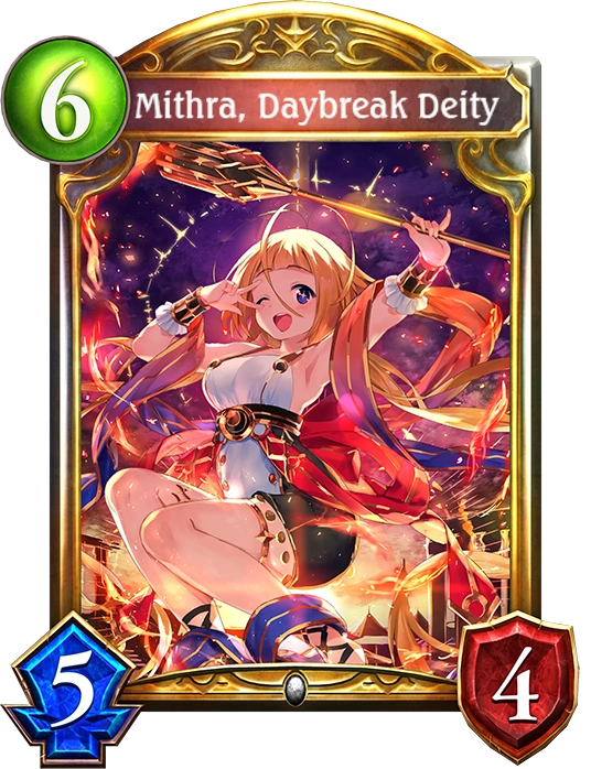 Mithra, Daybreak Deity | Shadowverse Wiki | Fandom