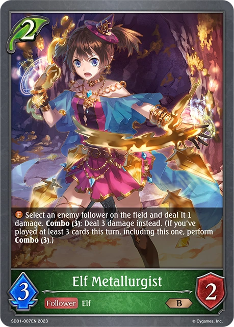 Elf Metallurgist/Shadowverse: Evolve | Shadowverse Wiki | Fandom