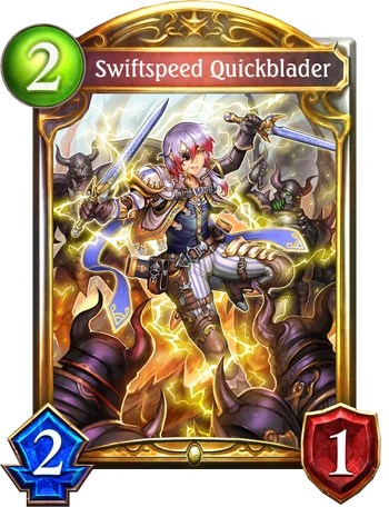 Swiftspeed Quickblader | Shadowverse Wiki | Fandom