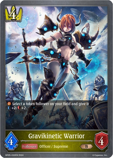 Gravikinetic Warrior/Shadowverse: Evolve | Shadowverse Wiki | Fandom