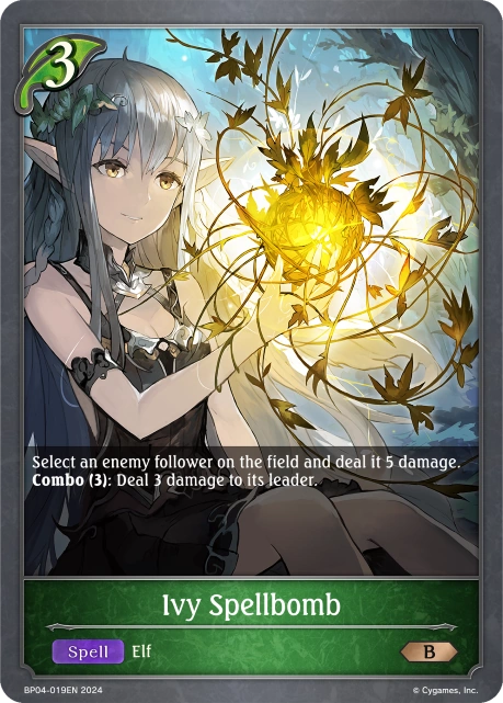 Ivy Spellbomb/Shadowverse: Evolve | Shadowverse Wiki | Fandom