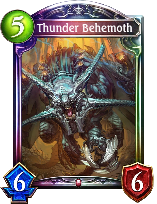 Thunder Behemoth | Shadowverse Wiki | Fandom
