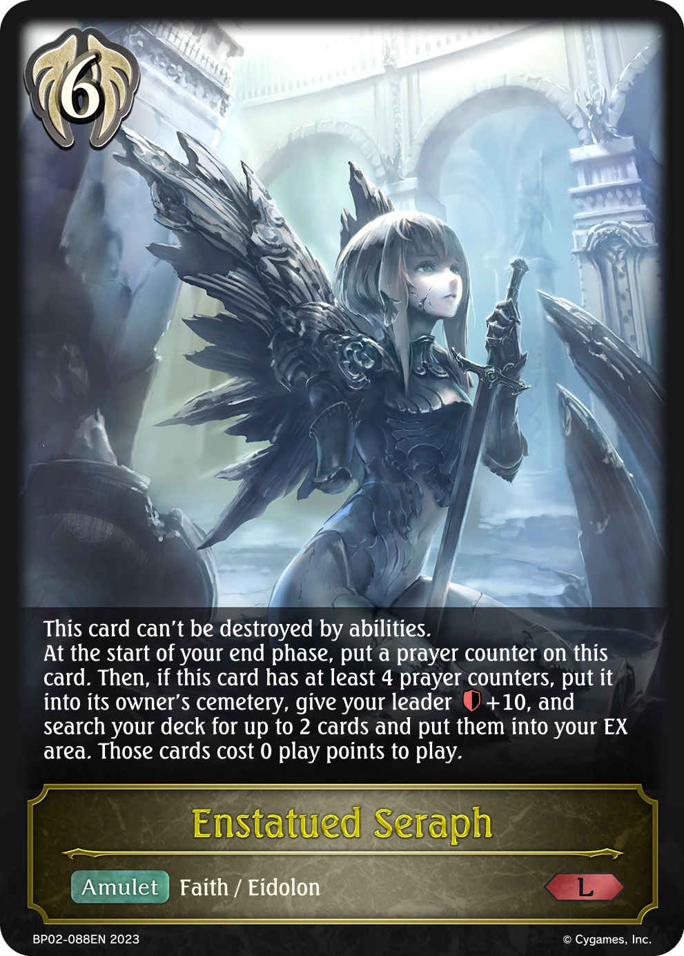 Enstatued Seraph/Shadowverse: Evolve | Shadowverse Wiki | Fandom